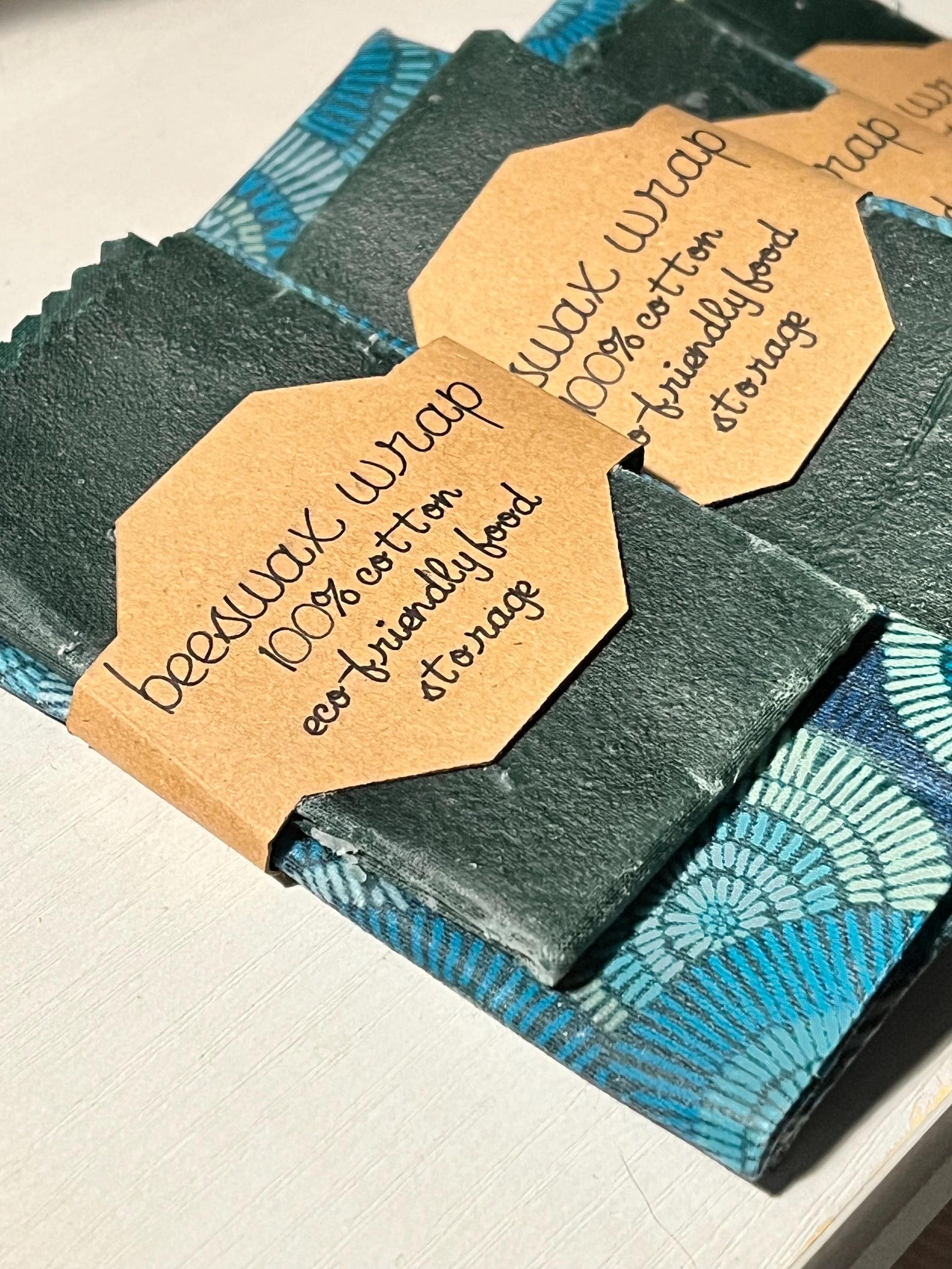 Beeswax Wrap Two Pack - Etsy