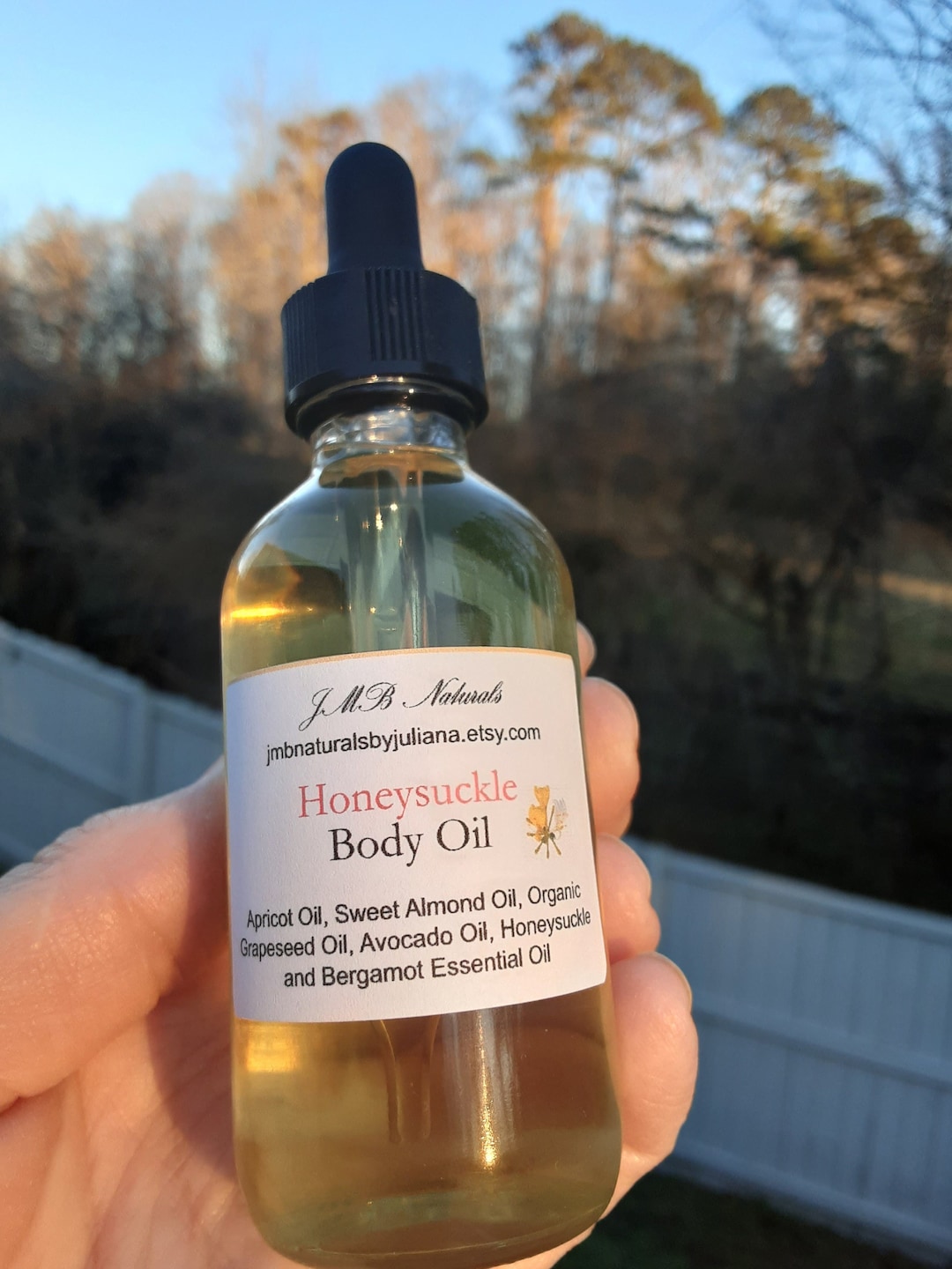 Honeysuckle Body Oil Luxury Body Oil - Etsy