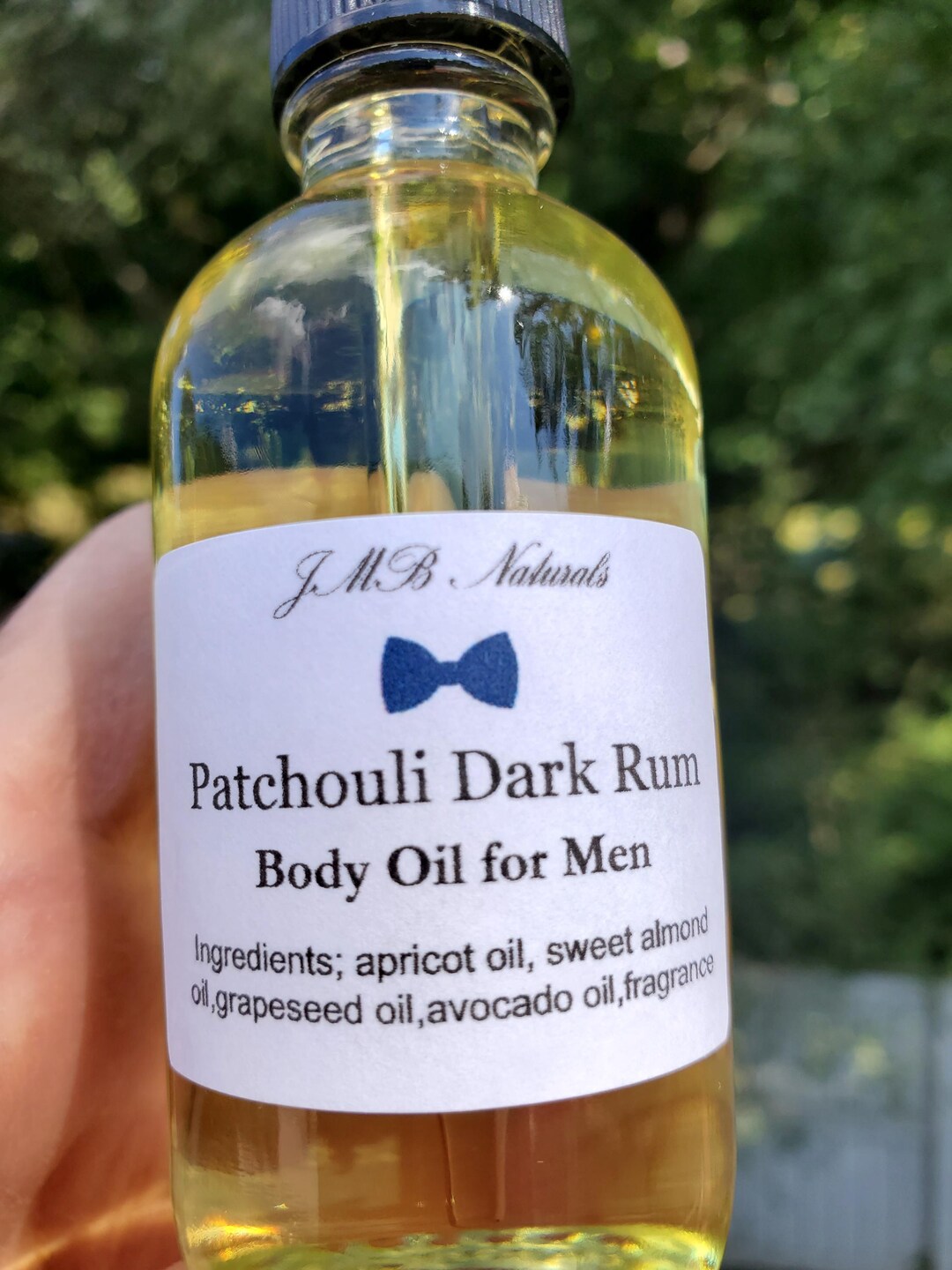 Patchouli & Dark Rum Body Oil: Natural Vegan Skincare - Etsy