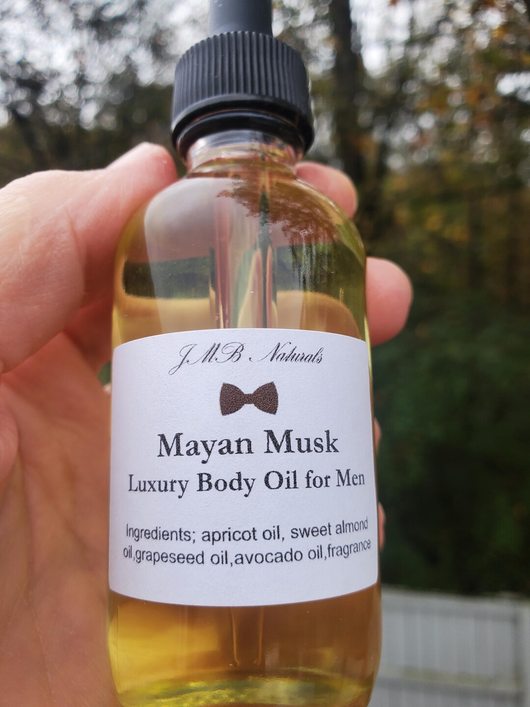 Mayan Musk Body Oil for Men| Gift for Him| Natural Skincare ...
