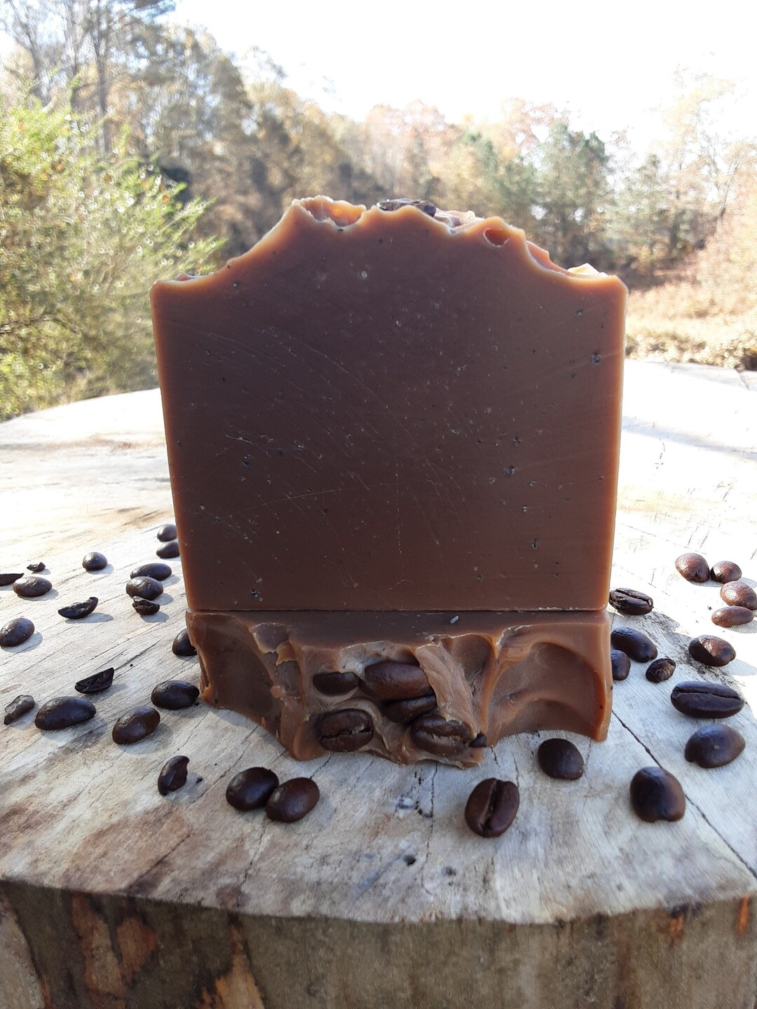 Hazelnut Coffee Soap Bar |organic Bar Soap| Exfoliating Soap| Handmade ...