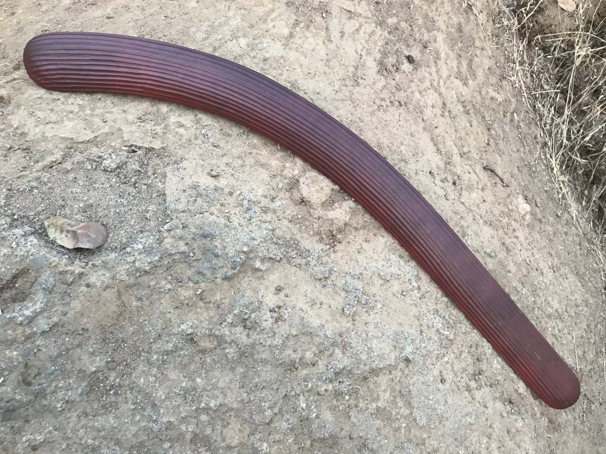 The Karli Fluted Hunting Boomerang - Etsy