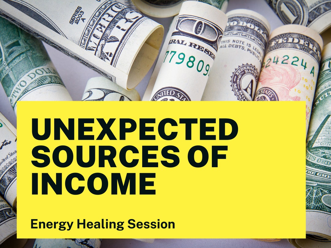 Unexpected Sources of Income Reiki Energy Healing Distant - Etsy