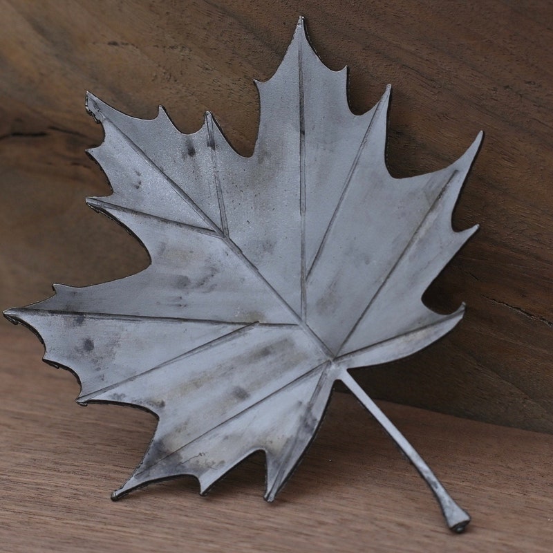 Metal Maple Leaves - Etsy