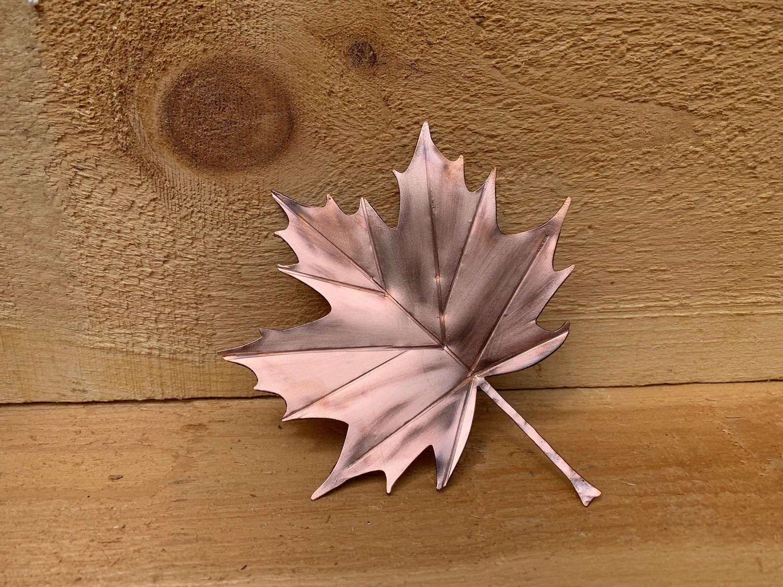 Copper Maple Leaf - Etsy