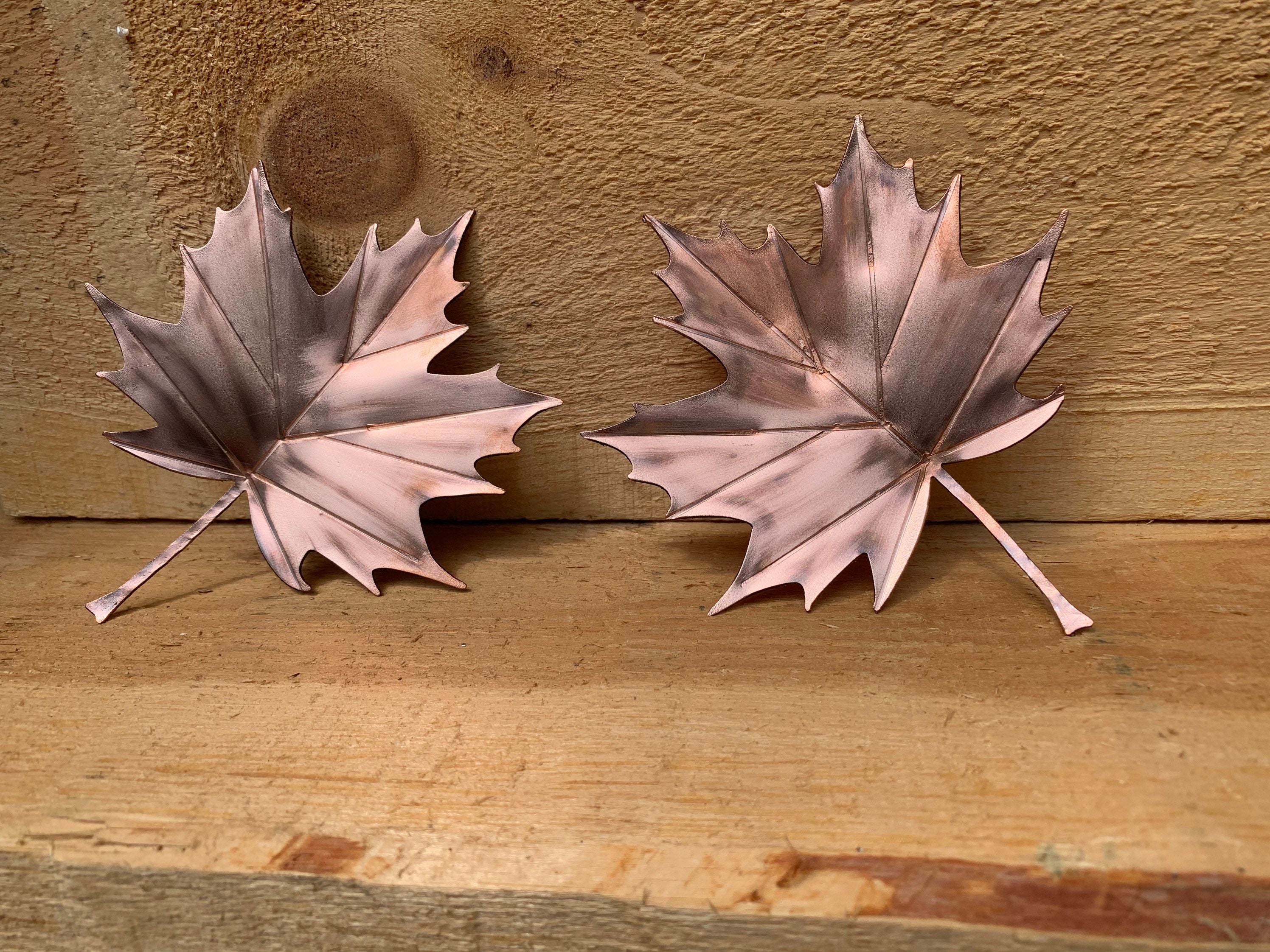 Copper Maple Leaf - Etsy
