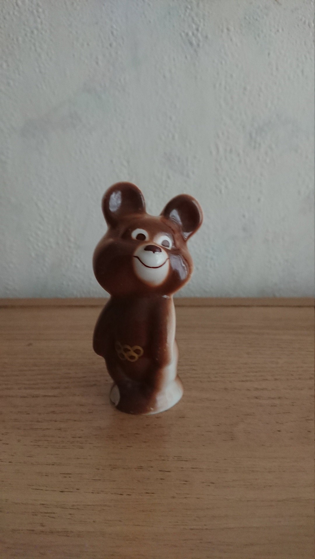 Soviet Porcelain Figurine, Olympic Bear 1980, Olympic Misha, Symbol ...