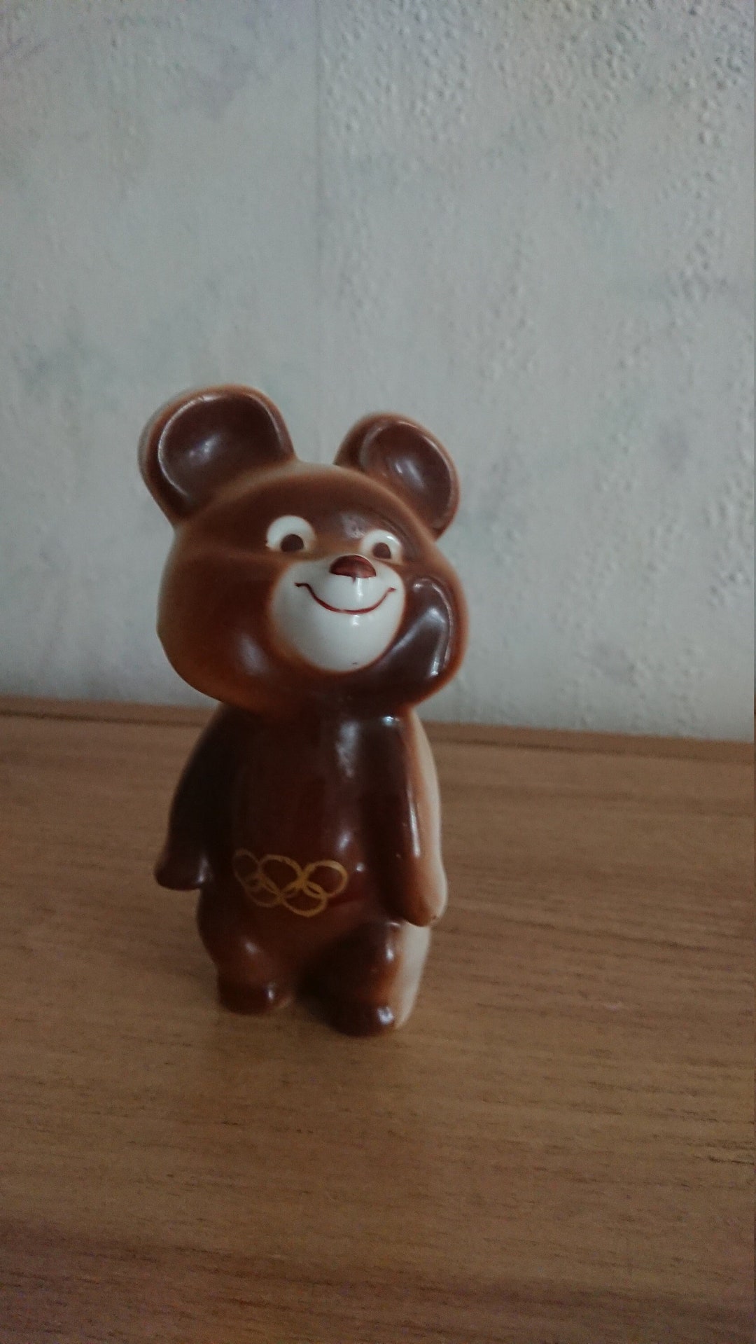 Olympic Misha, Soviet Porcelain Figurine, Olympic Bear, Moscow Olympiad ...