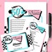 Custom DINER 50's Food Menu Party PRINTABLE, Rock'n'roll Soda Pop Retro ...