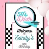 Custom DINER 50's Food Menu Party PRINTABLE, Rock'n'roll Soda Pop Retro ...