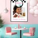 1st Birthday DINER 50's Welcome Sign Party PRINTABLE Custom Rock'n'roll ...