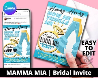 Abba Party Invite - Etsy