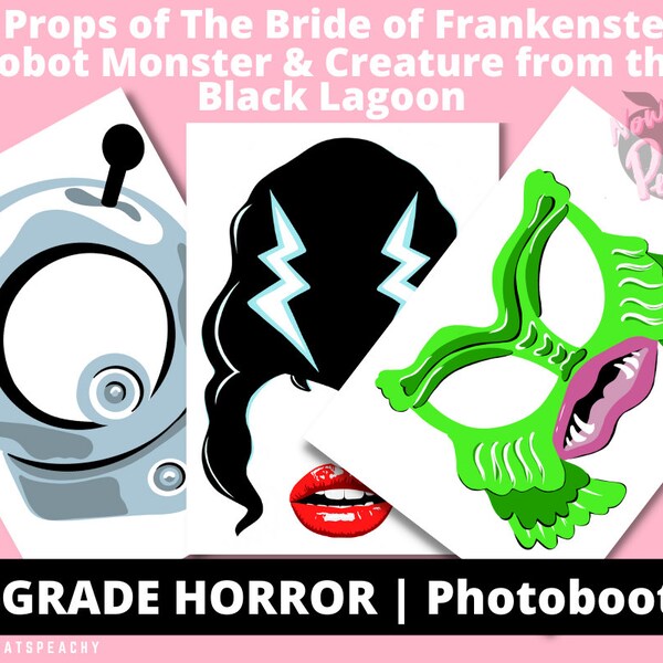 Monster Photobooth - Etsy