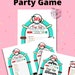 Aqua 1950's EMOJI Song Jukebox Guessing Game Party PRINTABLE, for Diner ...
