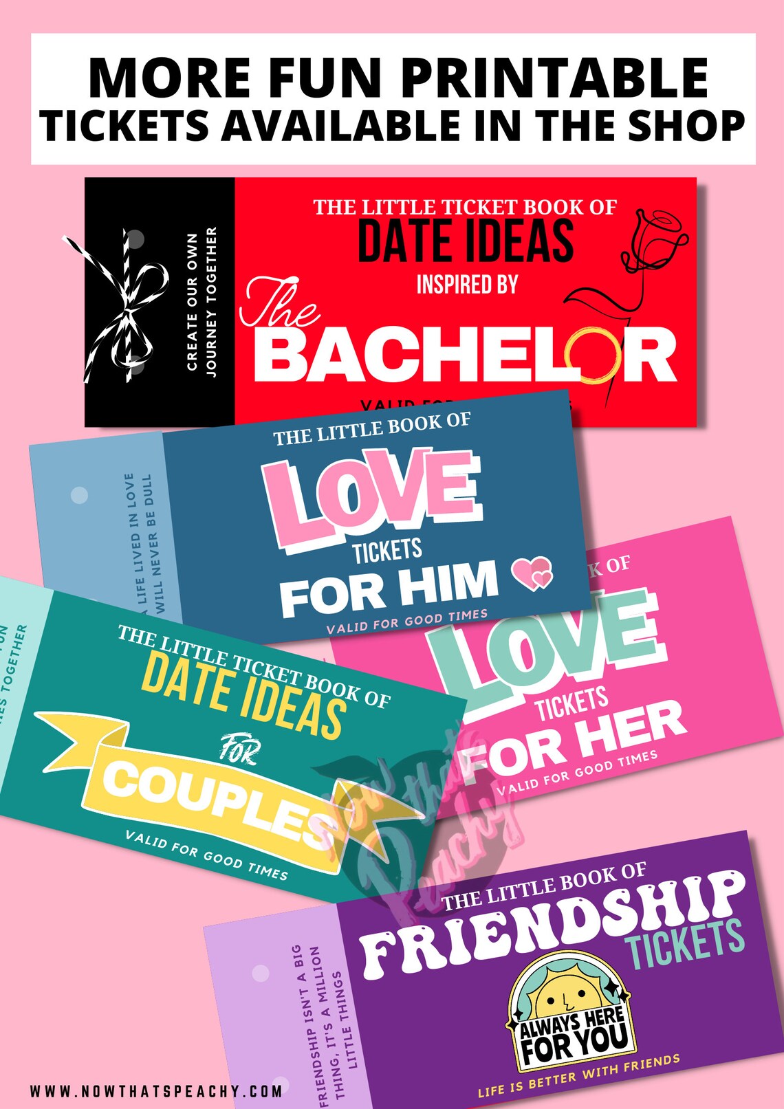 SEX Acts TICKET Voucher Book Printable Download Valentines Day ...