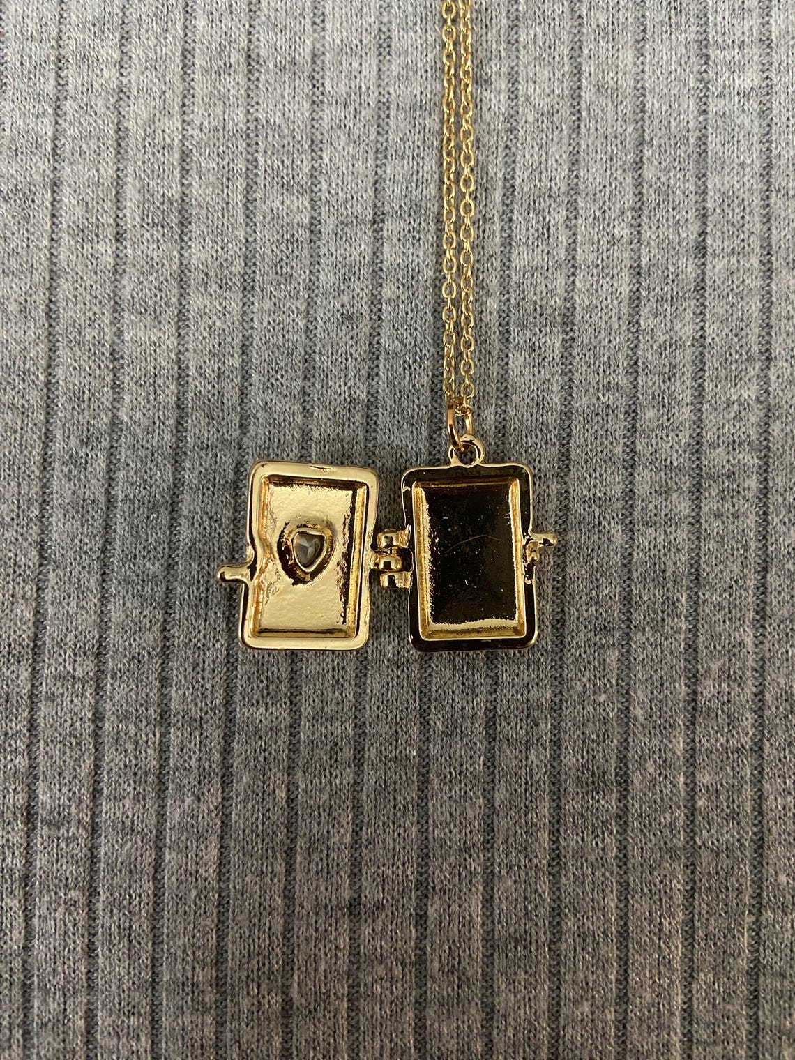 Heart Locket Necklace - Etsy