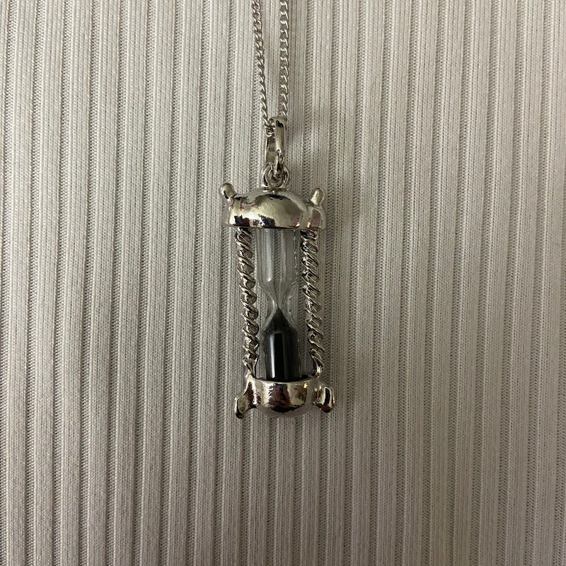 Hourglass Necklace - Etsy