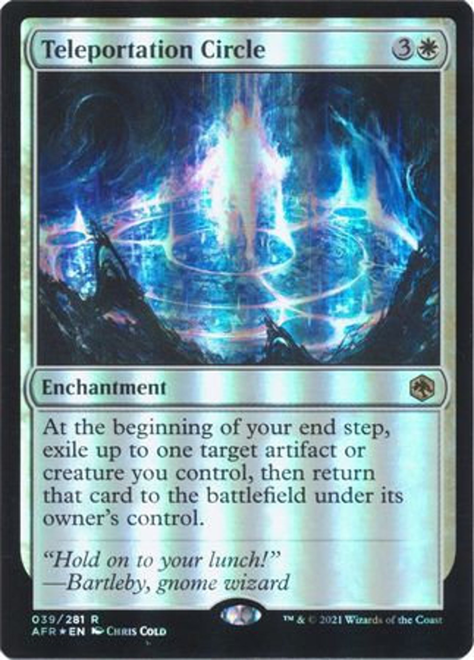 Teleportation Circle 039/281 Foil Adventures in the | Etsy