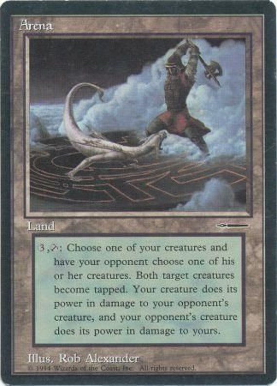 Arena Book Magic: The Gathering Promo Cards | Etsy