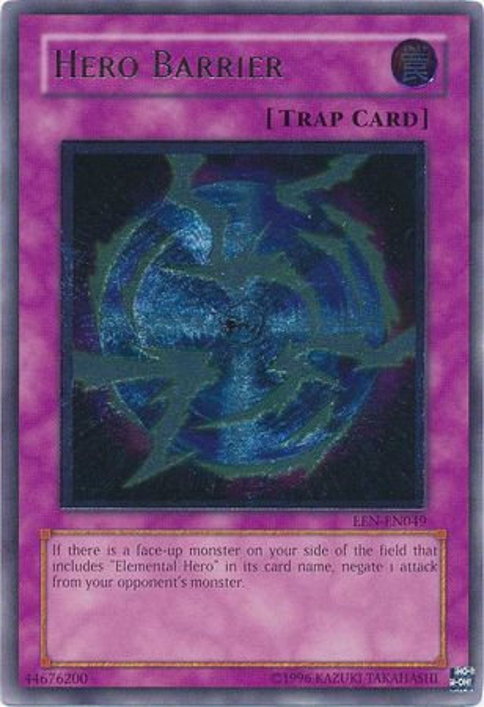 Ultimate Rare Hero Barrier EEN-EN049 Unlimited Elemental | Etsy