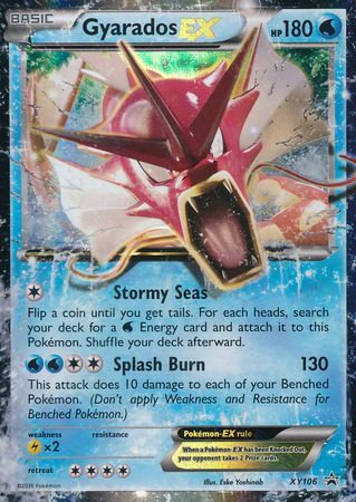 Gyarados EX XY106 Ultra Rare Promo Pokemon XY Promos | Etsy