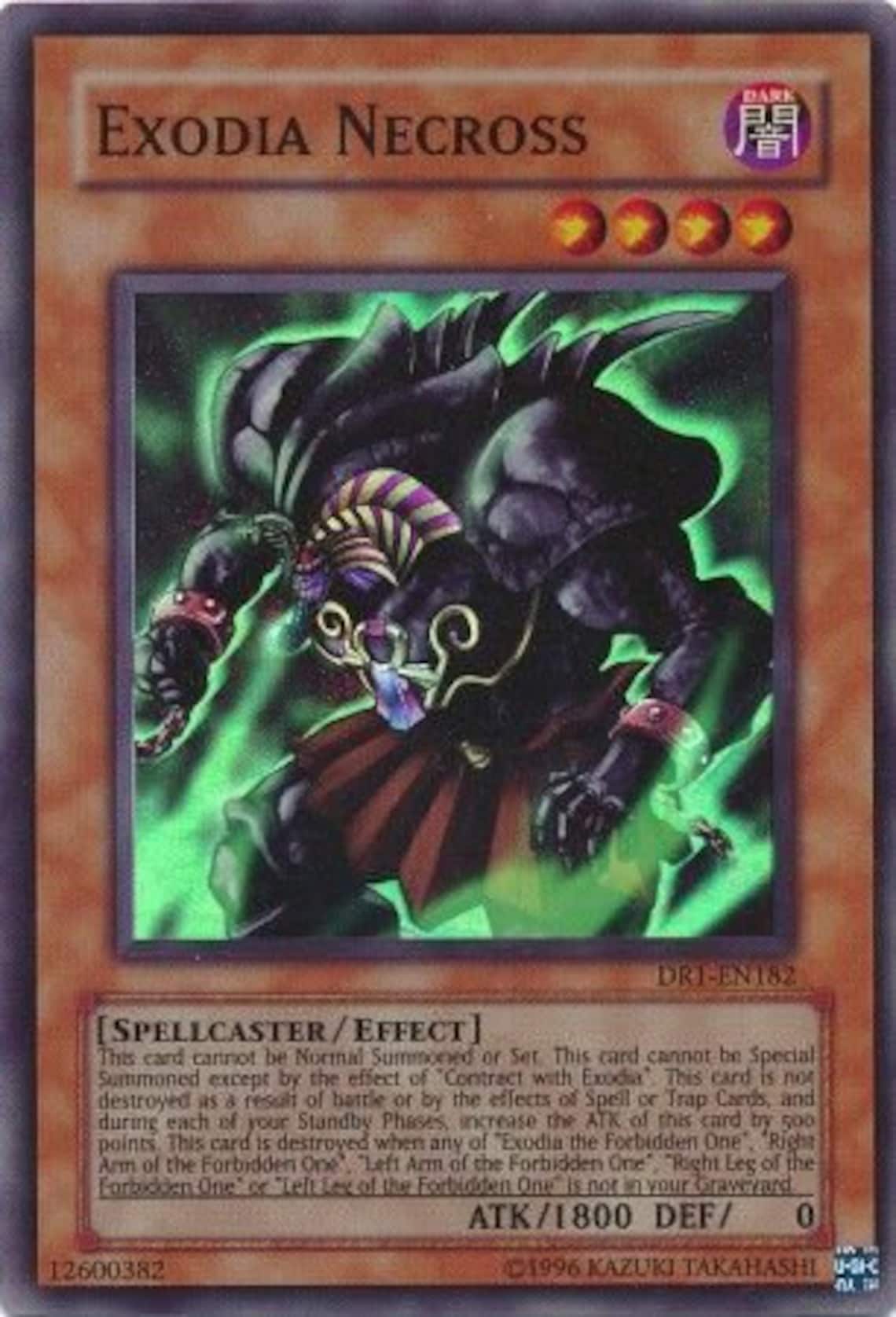 Exodia Necross DR1-EN182 Super Rare Dark Revelation 1 | Etsy