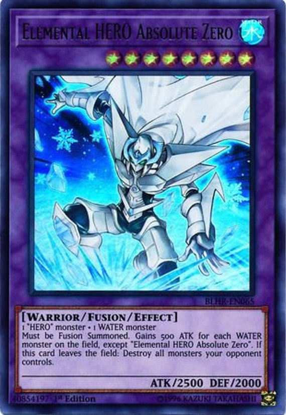 Elemental Hero Absolute Zero By Liavcol On Deviantart