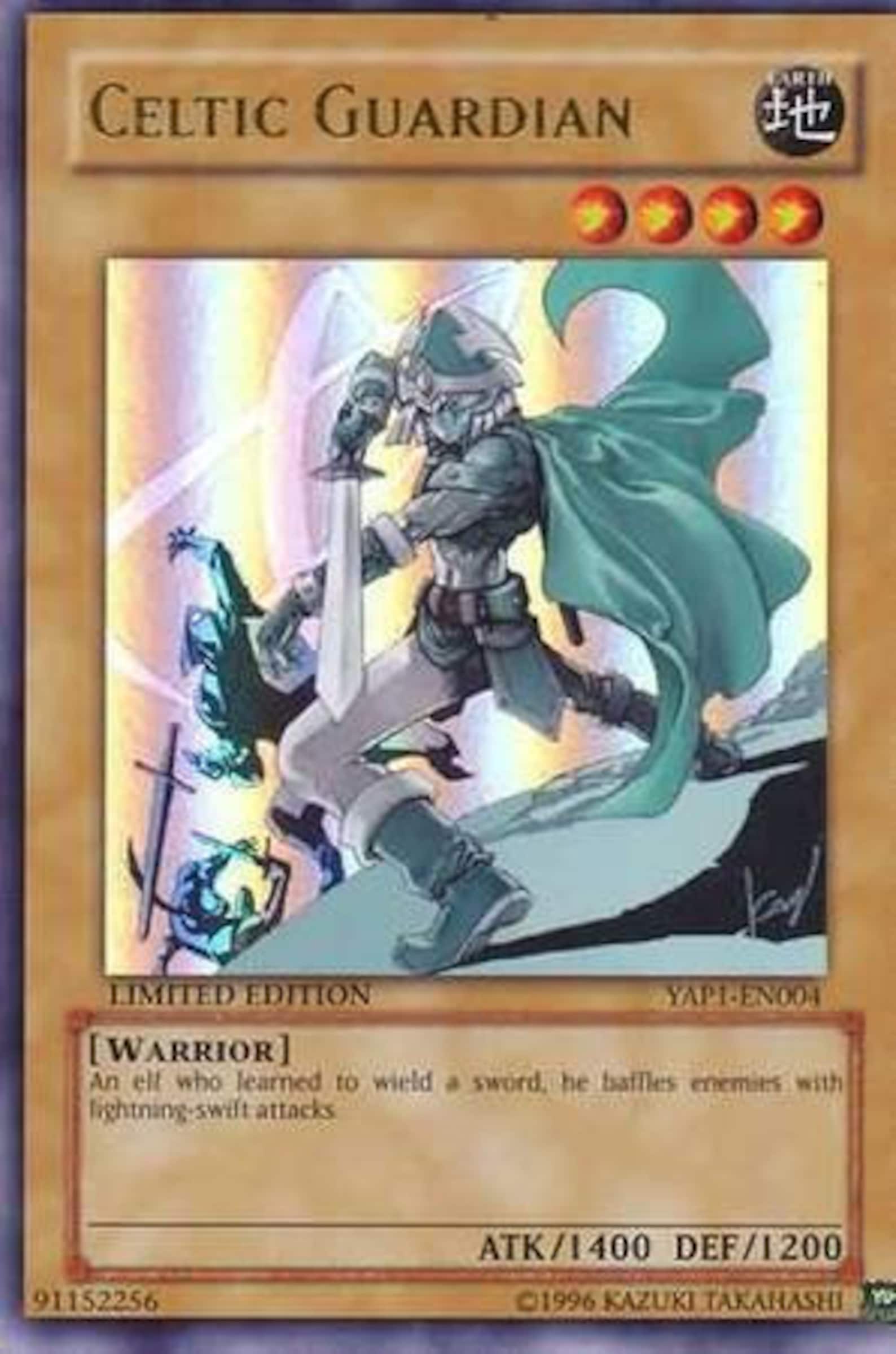Celtic Guardian YAP1-EN004 Ultra Rare Yu-Gi-Oh Cartes | Etsy