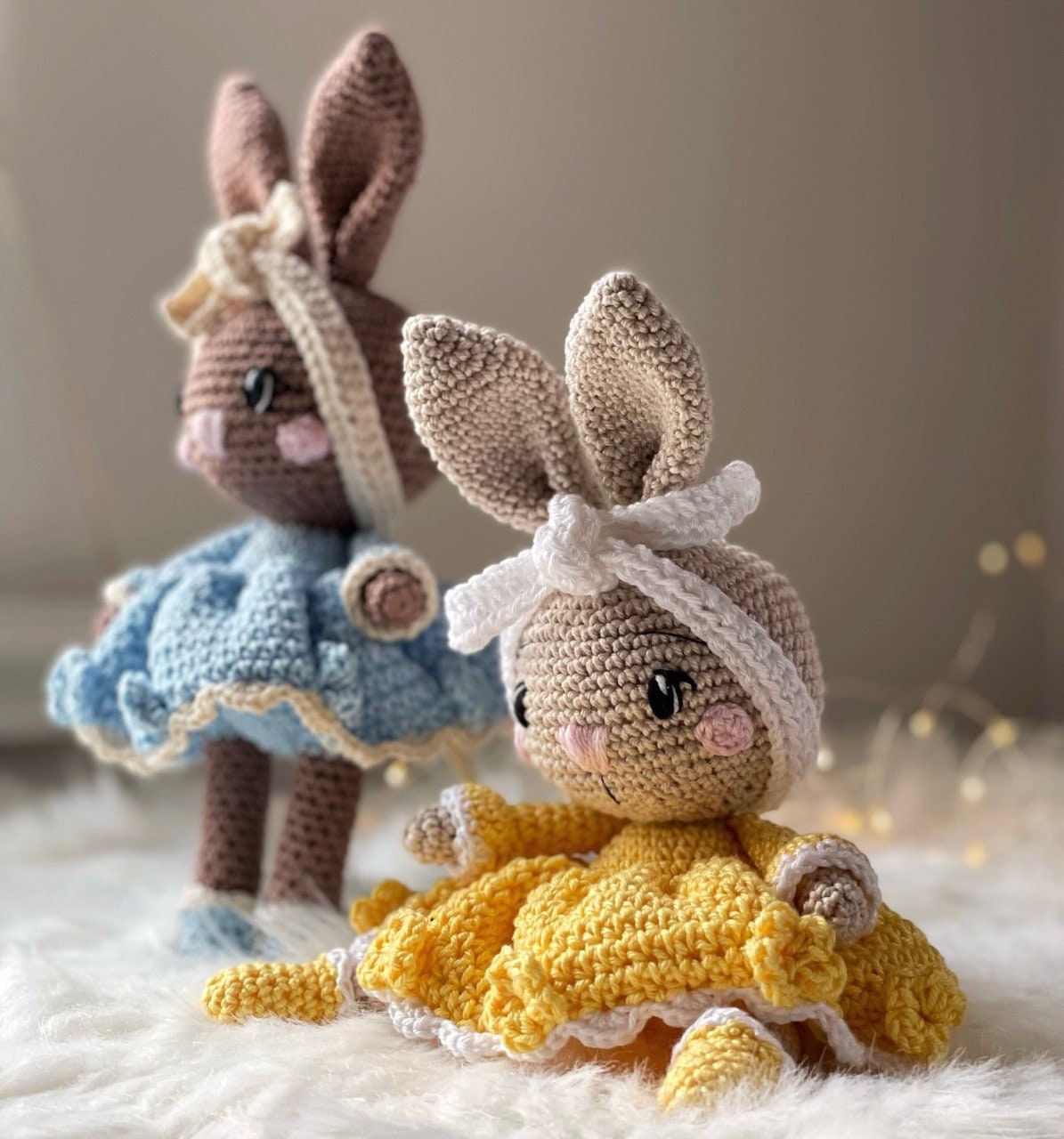 PDF Luna the Bunny Crochet Pattern DIY Amigurumi Animal - Etsy