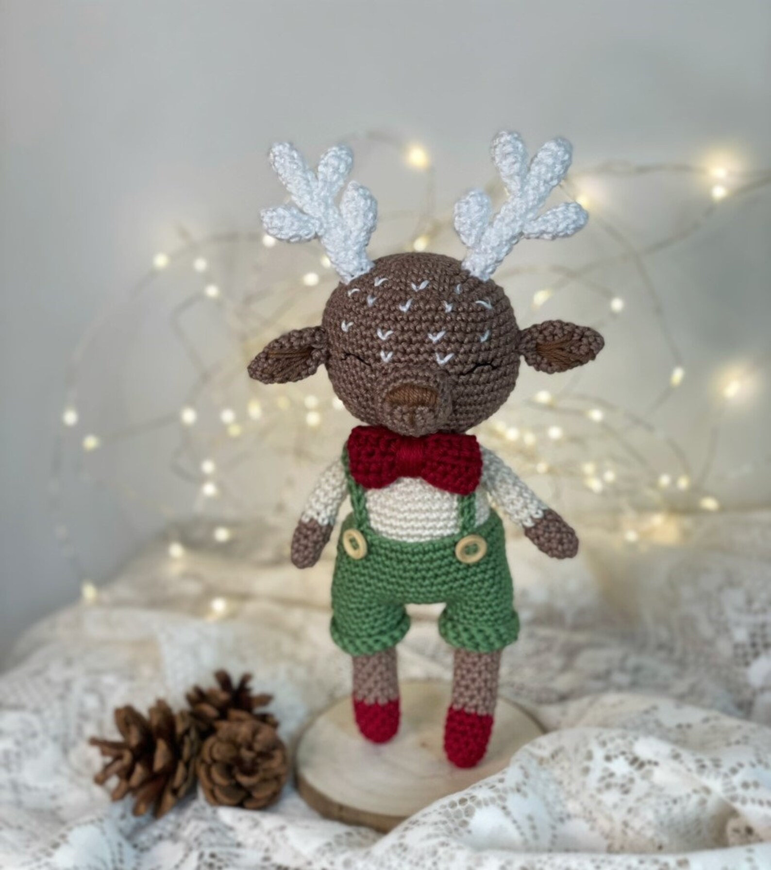 PDF Liam the Deer Crochet Pattern - DIY Amigurumi Christmas Animal ...