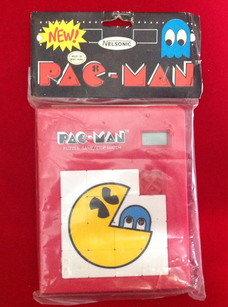 6 PAC-MAN Collectible Toys - Etsy