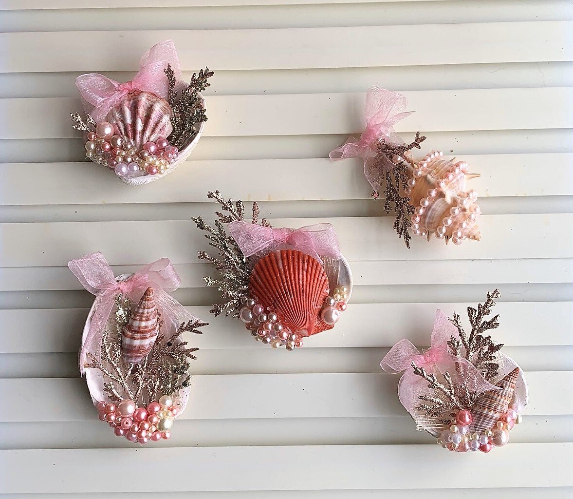 Bộ sưu tập seashell home decorations cho phòng tắm tuyệt đẹp