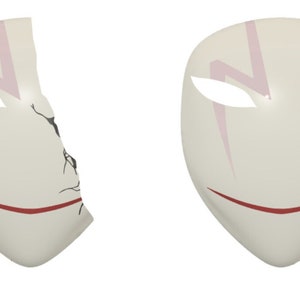 Anime Mask 3d Print File - Etsy