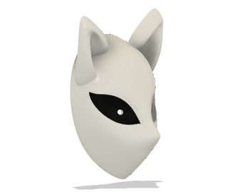 Sabito Mask / 3D Printed / Hand Made and Painted - Etsy