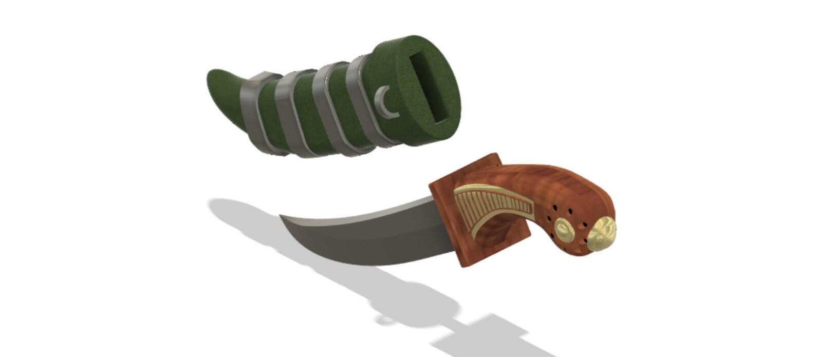 Cosplay Dagger 3D Print File - Etsy