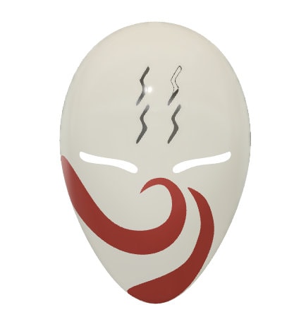 Haku Naruto Mask