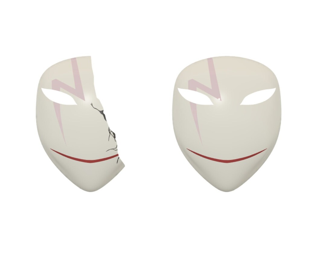 Anime Mask 3d Print File - Etsy