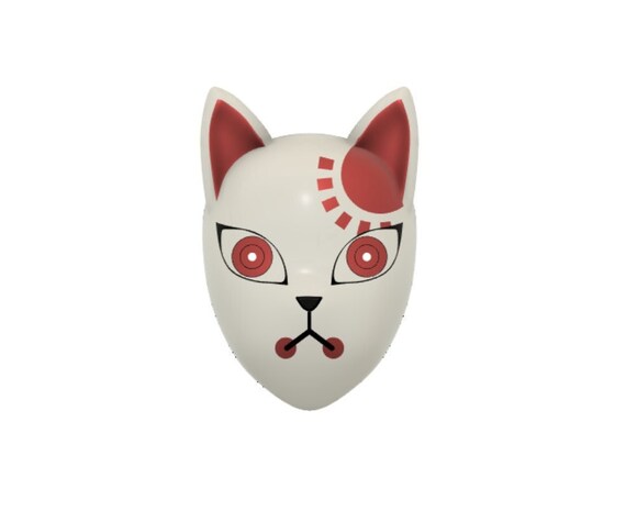 Anime Mask 3d Print File - Etsy
