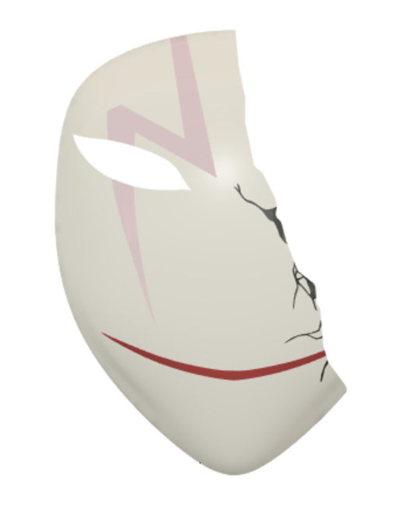 Anime Mask 3d Print File - Etsy