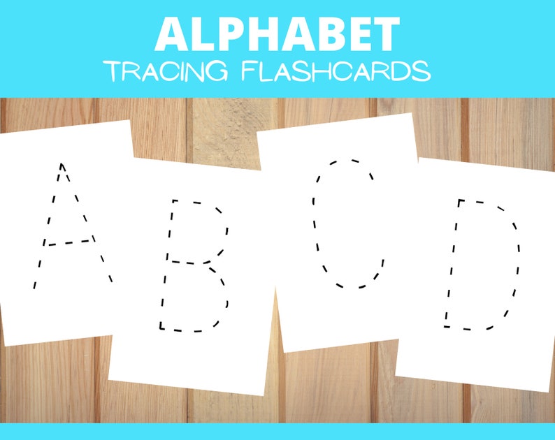 Flashcards Alphabet for Kids, Flashcards Letters Tracing , Flashcards ...