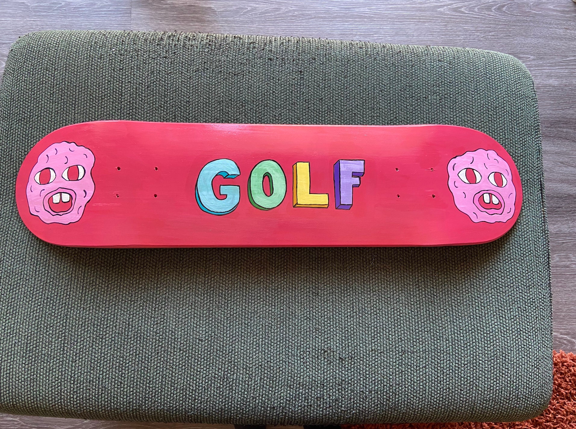 Tyler the Creator Inspired Skateboard Skate Deck - Etsy