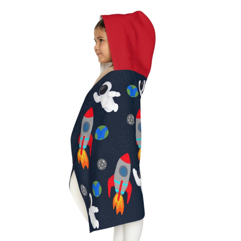 Astronaut Hooded Towel Outer Space Kids - Etsy Canada