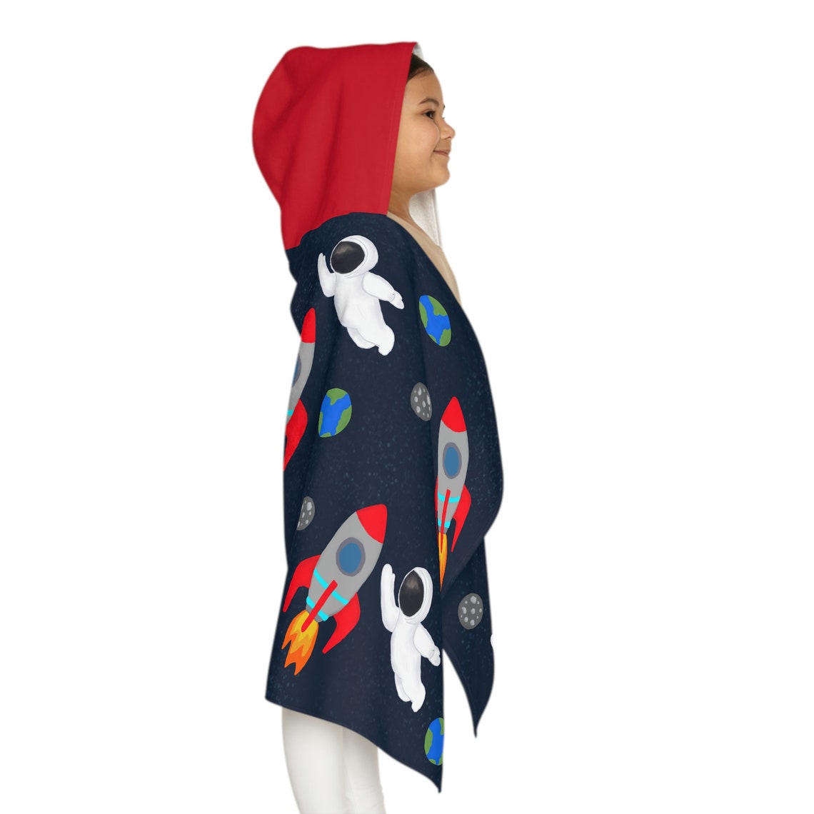 Astronaut Hooded Towel Outer Space Kids - Etsy Canada
