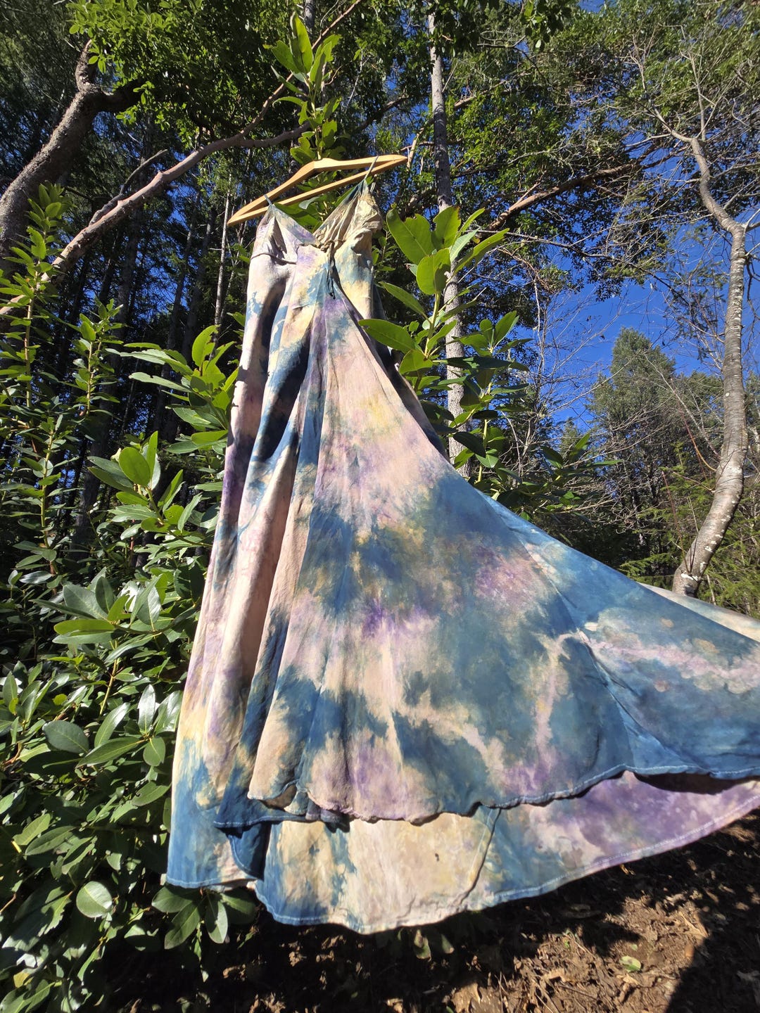 Water Sprite Silk Slip Dress - Etsy