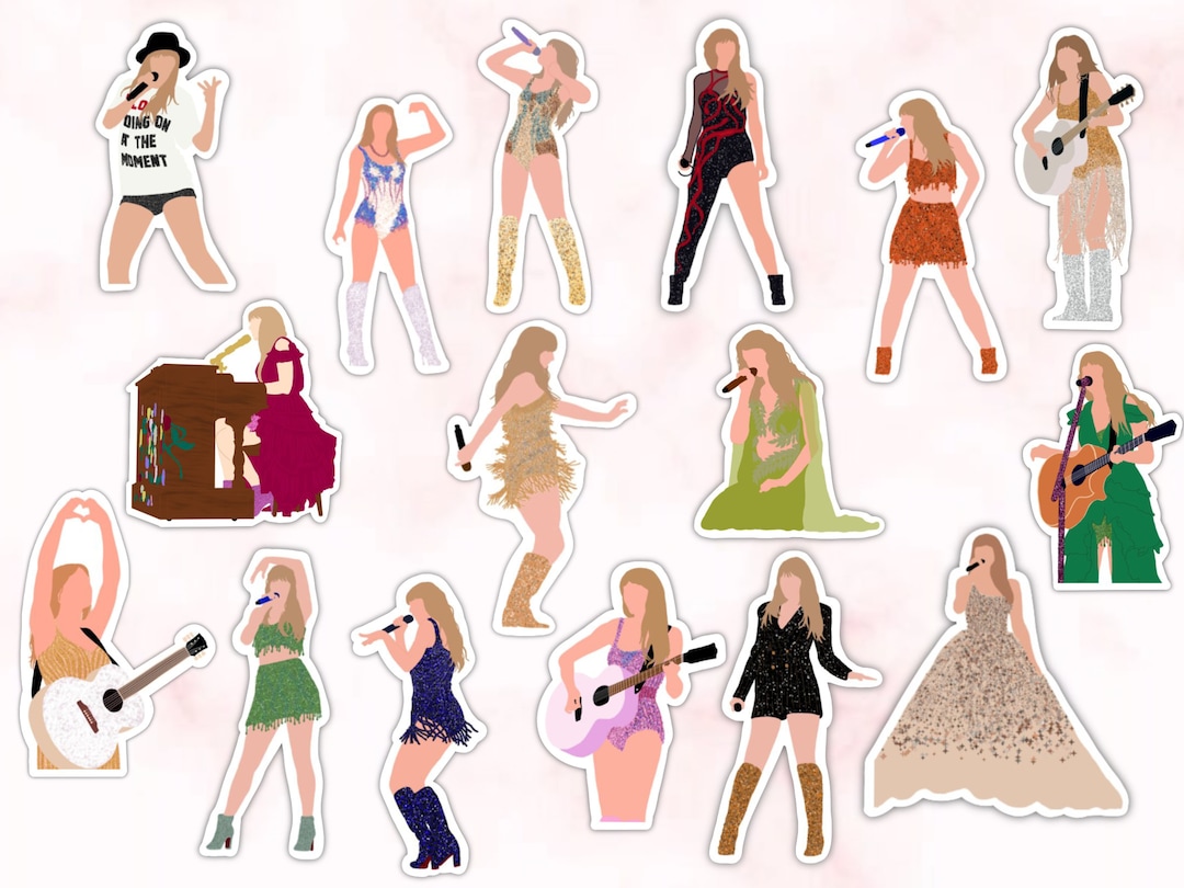 Taylor Swift the Eras Tour Stickers / Eras Tour Merch / the - Etsy ...