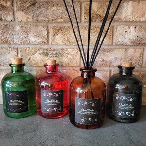 XXL Extra Large 1 Litre/1000ml Luxury Hand Poured Highly Scented Amber ...