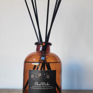 XXL Extra Large 1 Litre/1000ml Luxury Hand Poured Highly Scented Amber ...