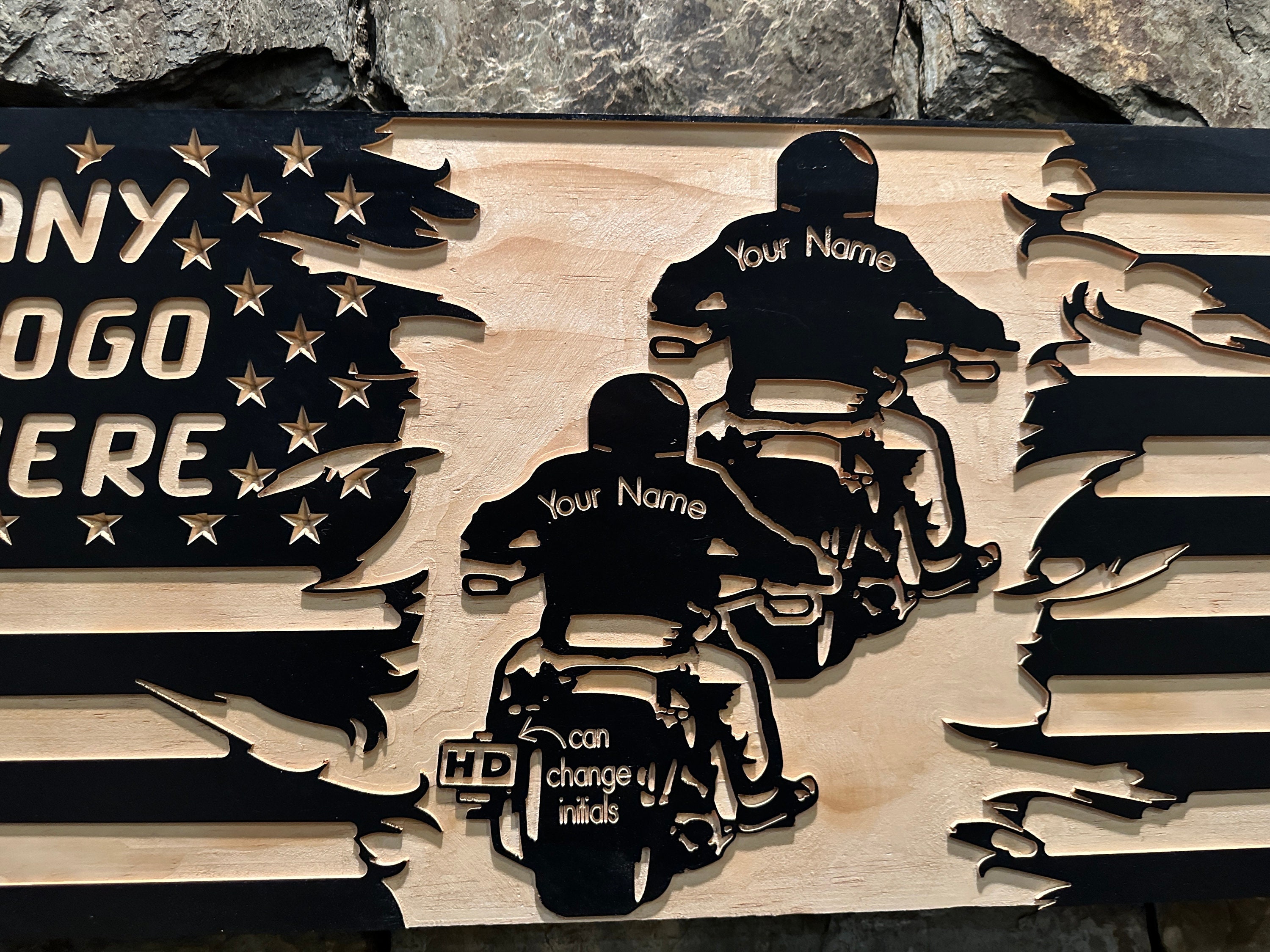 Customizable Motorcycle/biker Flag - Etsy