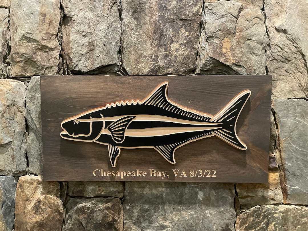 Customizable Mounted Fish Plaque/sign - Etsy