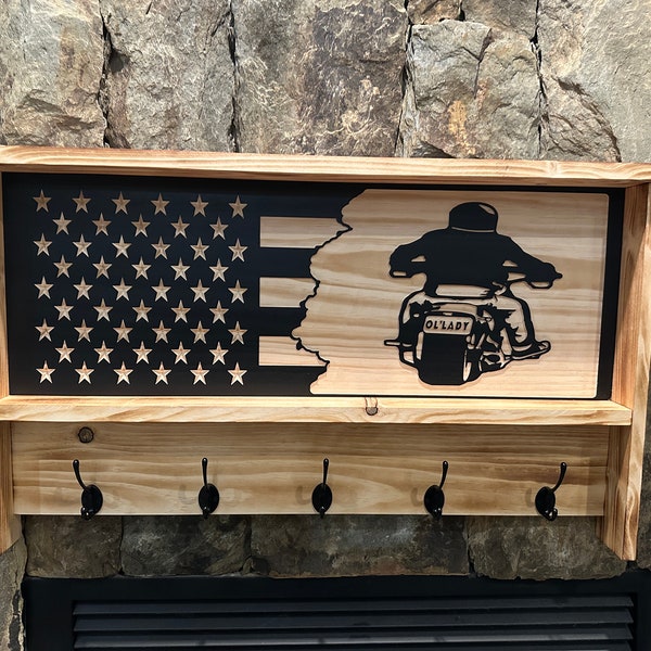 Harley Davidson Coat Rack - Etsy